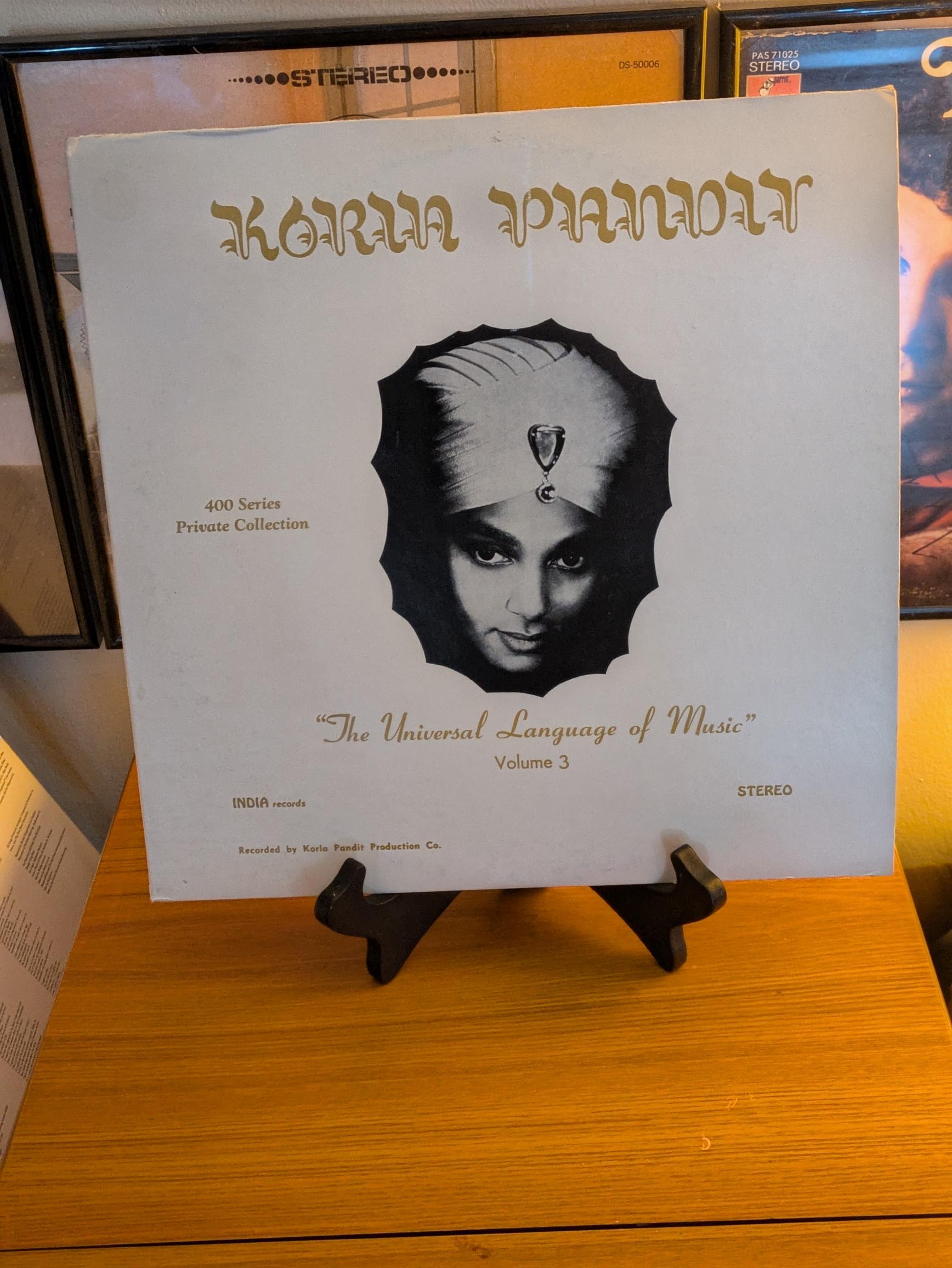 Korla Pandit - The Universal Language of Music, Vol. 3 (1969) - Vinyl ...